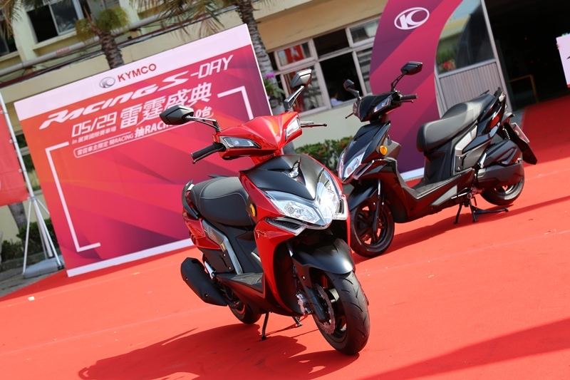 雷霆新世代 - KYMCO Racing S 首批量產車現身 - Bike IN 機車資訊網